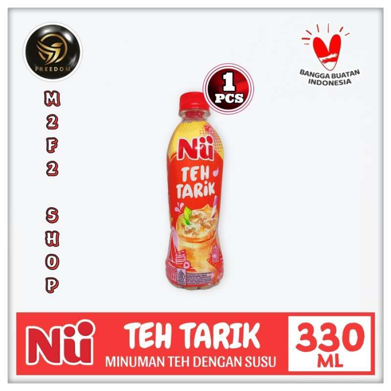 Promo Nu Milk Tea | Teh Tarik Rasa Susu Botol Pet - 330 Ml (kemasan ...