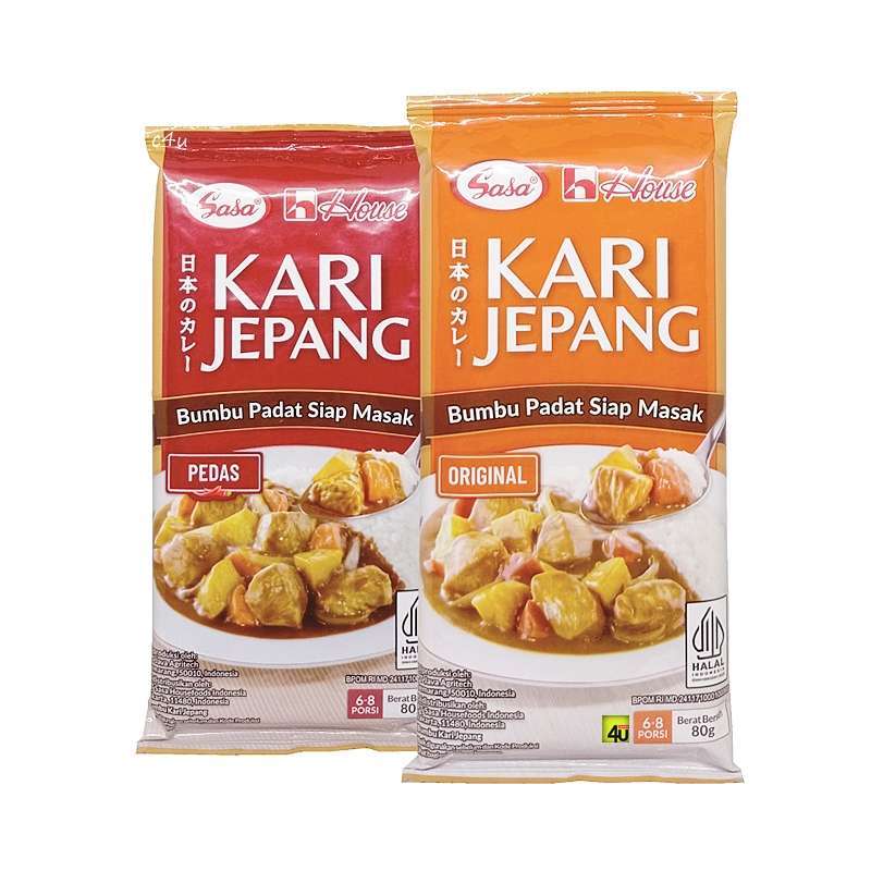 Promo Sasa House - Bumbu Padat Kari Jepang - 80g Besar - Pedas Diskon 14% Di Seller Cemilan4u ...