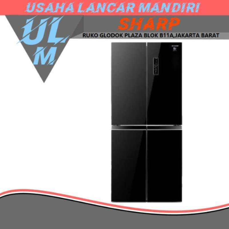 Promo Sharp Kulkas Side By Side Sj-if51pg-bk 472 / 401 Liter - Khusus Jkt Diskon 1% Di Seller ...
