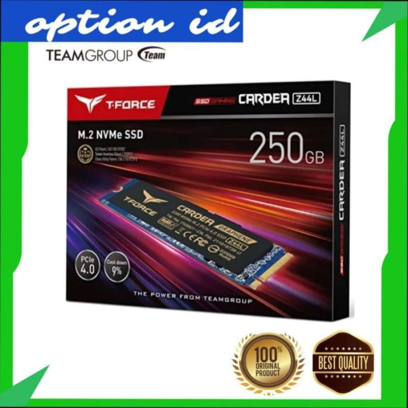 Promo Ssd M.2 Gen4 Team Cardea Z44l 250gb | Nvme Pcie 4.0 Gen 4 X4 ...
