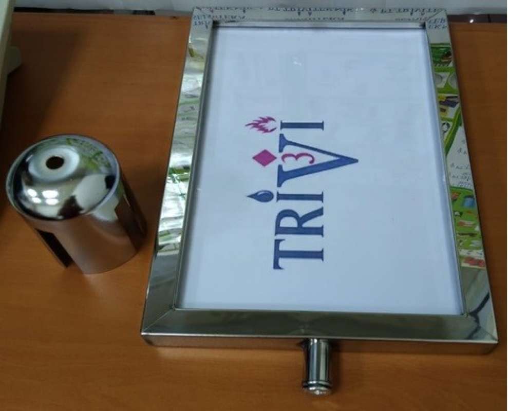 Promo Sign Frame Potrait Landscape Signage,poster Papan Tiang Antrian ...