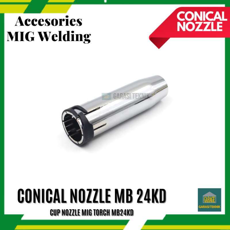 Jual Nozzle Las Mig Co2 Mb24 Mb-24 Nosel Co Mb 24 Kd Nozel Mb24kd Mb ...