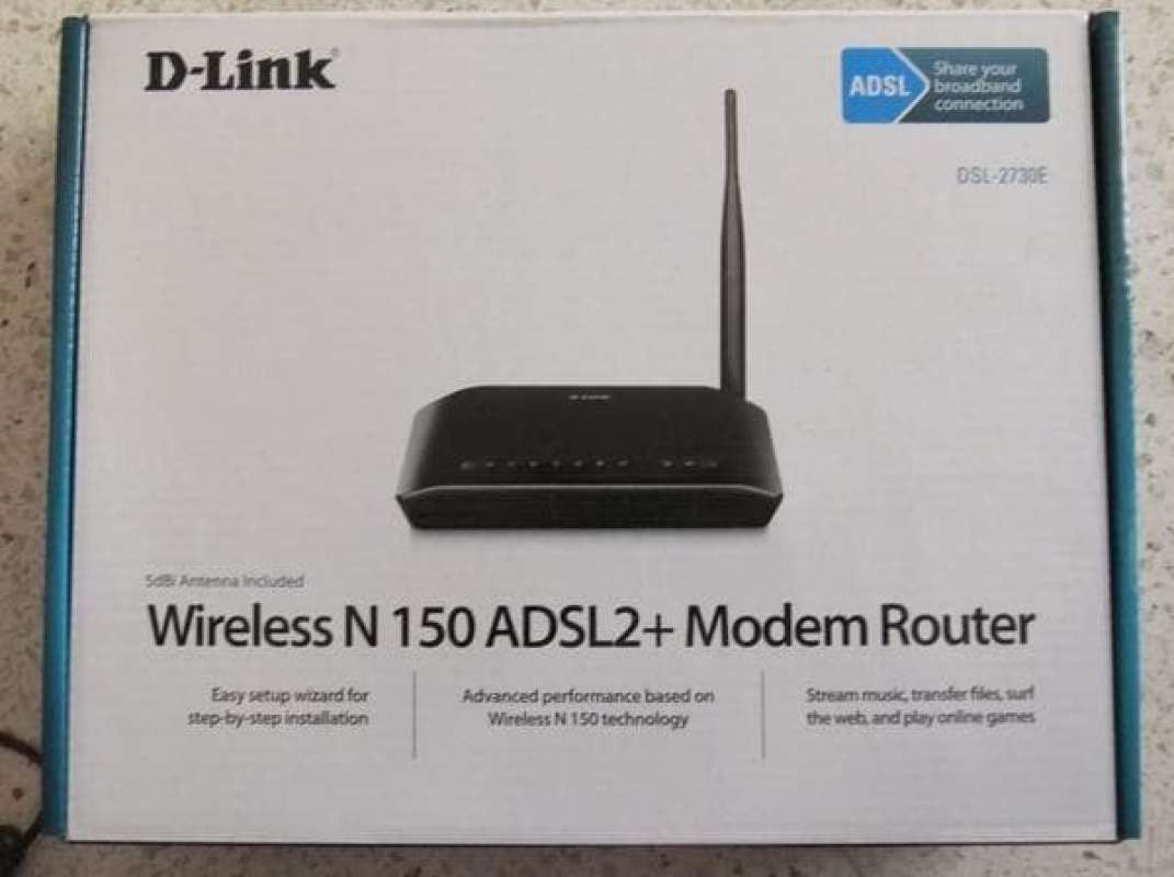 Promo Dsl-2730e Wireless N150 Adsl2+ Modem Router Diskon 23% Di Seller ...