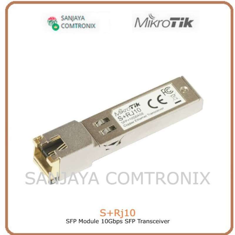 Promo Mikrotik S+rj10 Sfp Module 10gbps Sfp Transceiver Diskon 23% Di ...