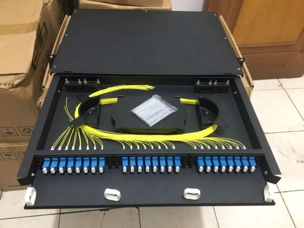 Promo Otb Rack Lc 48core Singlemode Lengkap Dengan Pigtail Diskon 23% ...