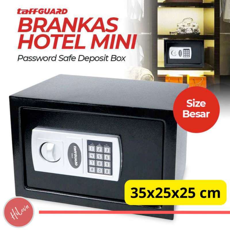 Promo Mini Password Home Safe Deposit Box Kotak Brankas Dokumen Hotel ...