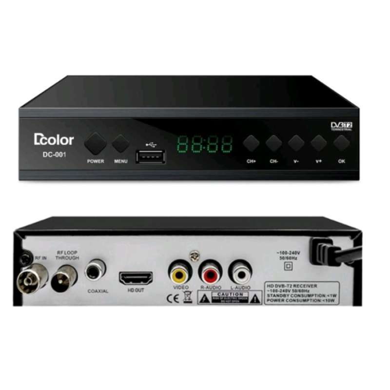 Promo Digital Dvb T2 Set Top Box Wifi Stb Antena Super Hd Dcolor Dc-001 Diskon 40% Di Seller ...