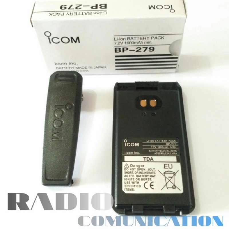 Promo Battery Ht Icom Ic-v88 Bp-279 Diskon 30% Di Seller Gansirsa ...