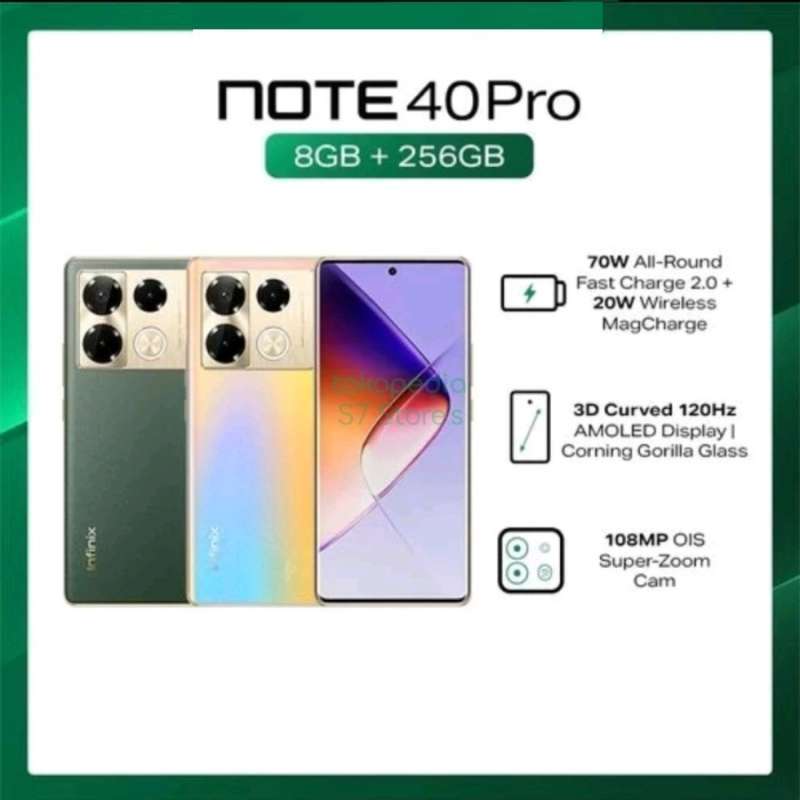 Jual Infinix Note 40 Pro 8/256 Gb Garansi Resmi Di Seller Metacore ...