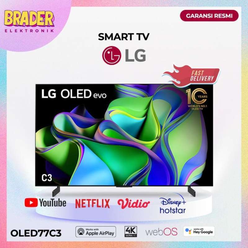 Jual Lg Oled Tv 77c3psa 4k Uhd Smart Tv Webos Oled77c3psa Oled77c3 Di ...