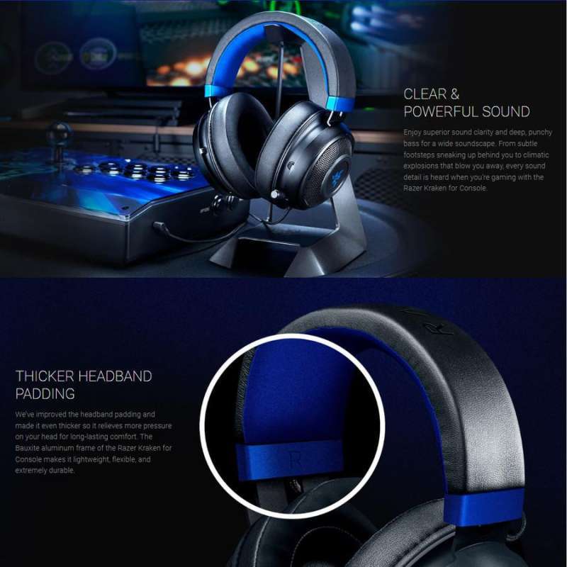 Jual Razer Kraken For Console Gaming Headset Metal Di Seller Jaya Tec ...