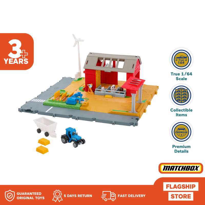 Jual Matchbox Action Drivers Farm Adventure - Trek Mobil Balap Di ...