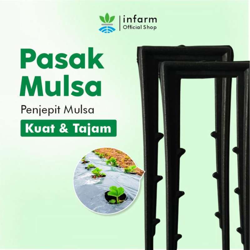 Jual Infarm - Pasak Mulsa 14 Cm 10 Pcs Alat Pengepit Pengikat Penusuk ...