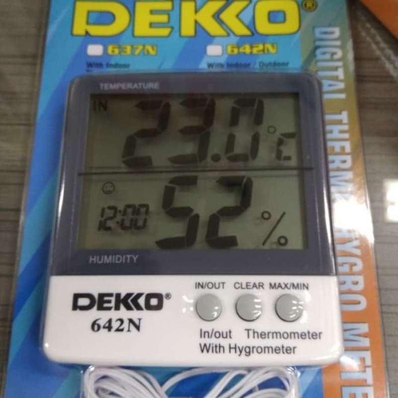 Promo Thermohygrometer Digital 642n Diskon 50% Di Seller Miyauuuushp14 ...