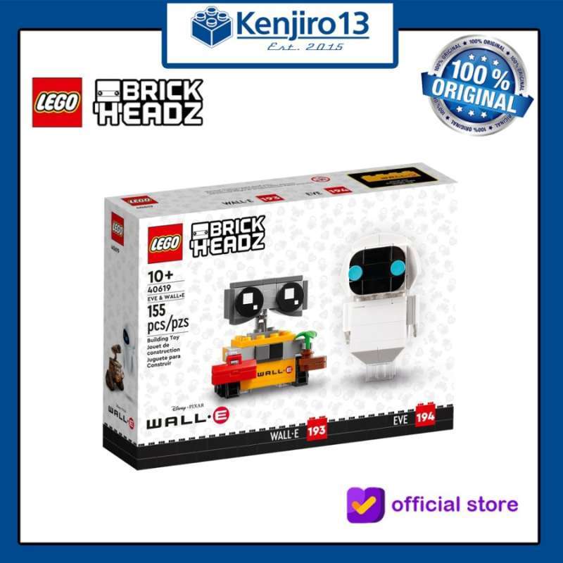 Jual Lego Brickheadz 40619 Eve & Wall-e Di Seller Kenjiro13 - Cipondoh ...