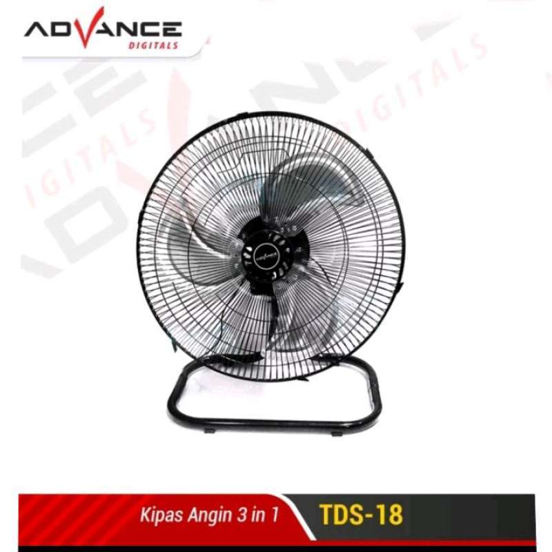 Jual Advance Tds-18 Kipas Angin Meja Duduk Besi 18 Inch Cyclone 3 In 1 ...