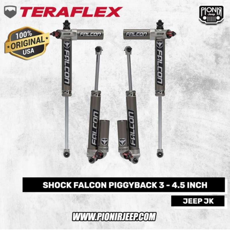 Jual Jeep Jk Teraflex Falcon Series 3.3 Adjust Piggyback Shock 3-4.5 ...