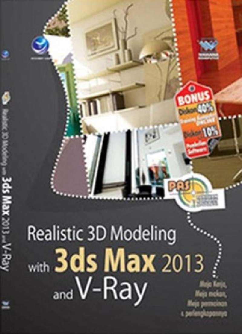 Jual Buku Realistic 3d Modeling With 3ds Max 2013 And V-ray Di Seller ...