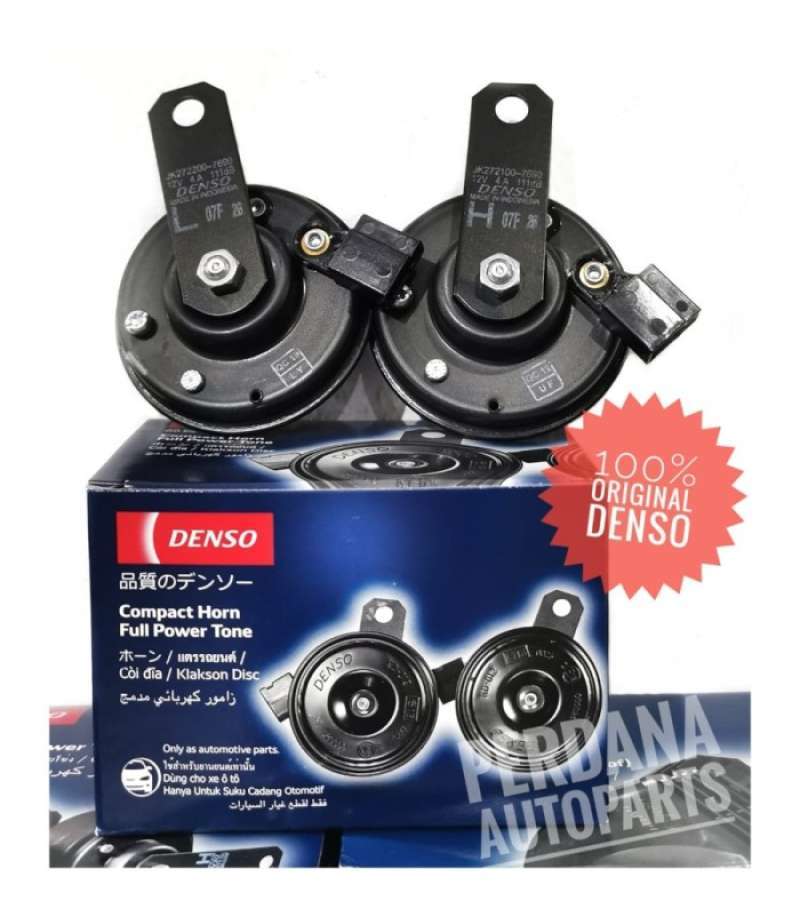 Promo Sale Klakson Innova Fortuner Asli Denso Compact Fullpower Tone ...