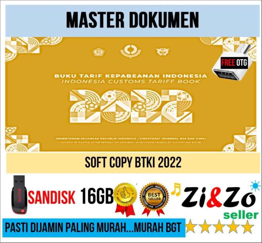 Promo Softcopy Pdf : Buku Tarif Kepabeanan Indonesia (btki) 2022 - 2027 Diskon 9% Di Seller ...