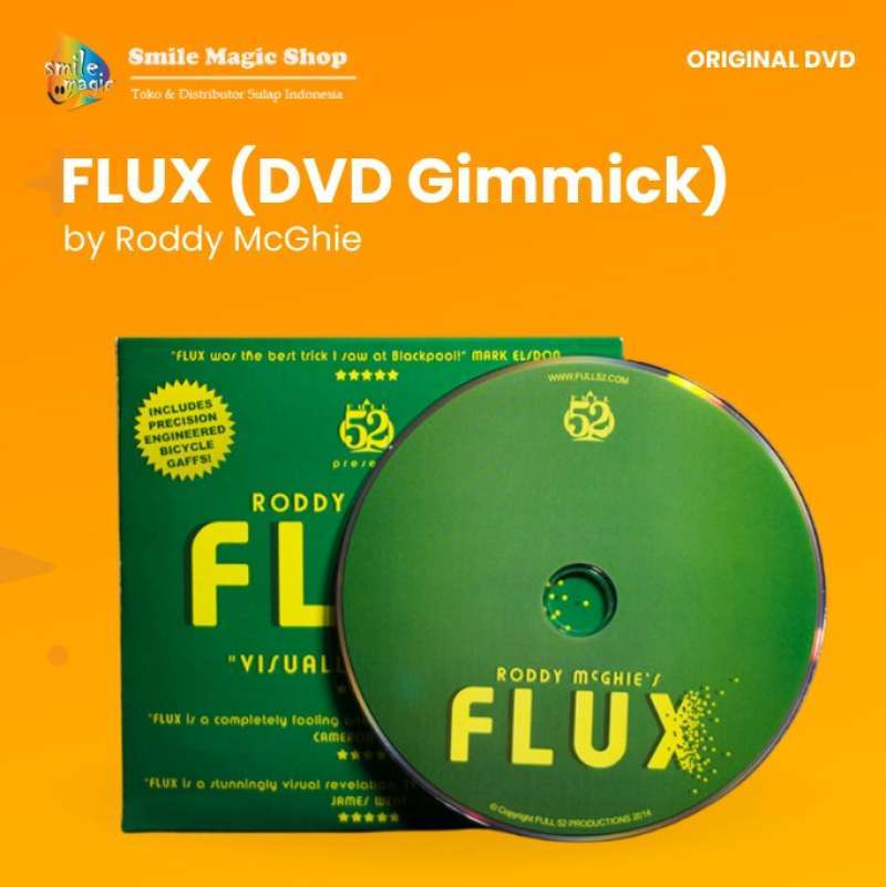 Jual Alat Sulap - Flux By Roddy Mcghie (dvd Gimmick) - Smile Magic Shop ...