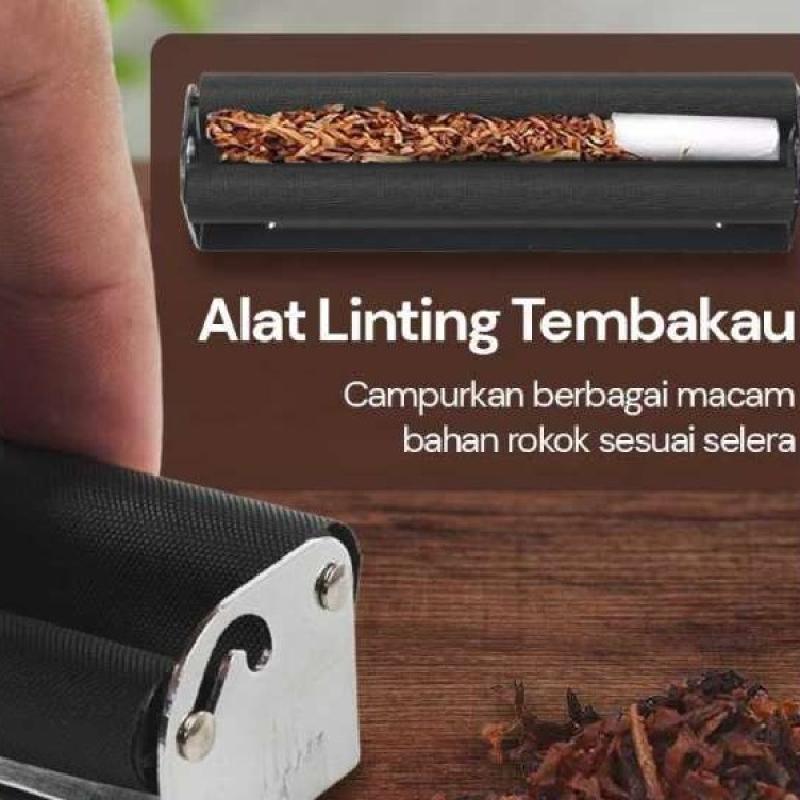 Jual $1 Alat Linting Rokok Manual Tobacco Roller 10 X 110mm [hitam] Di ...