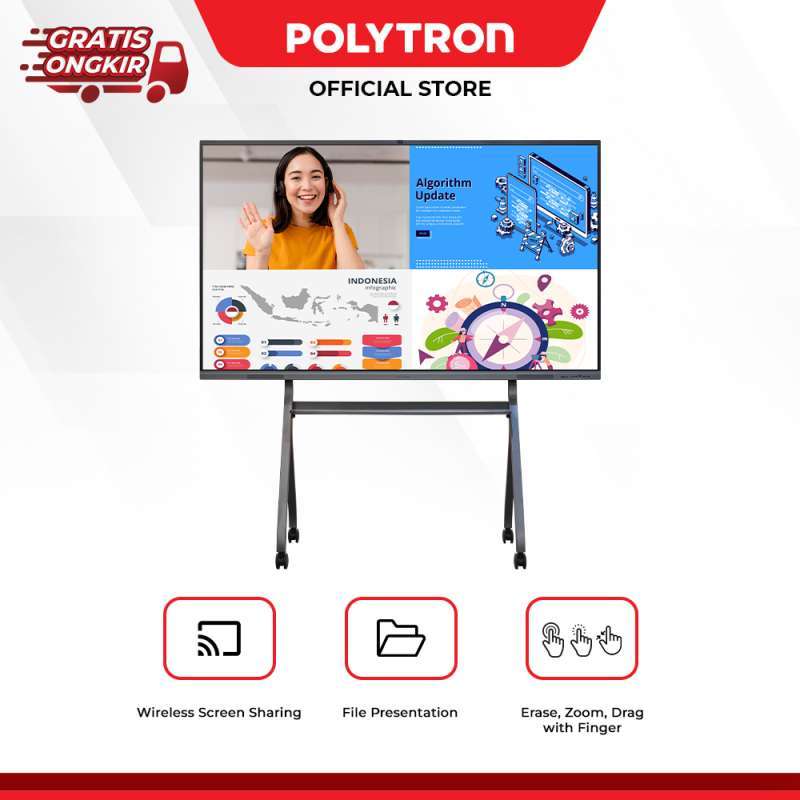 Promo Polytron Ifpd 86 Touch Screen Tv - Pid 86us7200 Diskon 17% Di ...