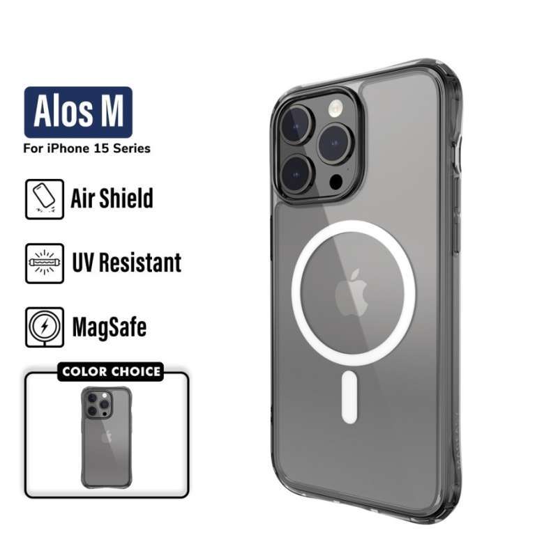 Promo Case iPhone 15 Pro Max Plus Mageasy Alos MagSafe Clear Cover Casing Diskon 13% Di Seller ...