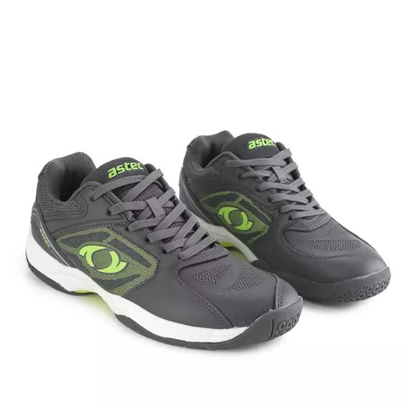 Promo Astec Evolis 3 Badminton. Dark Grey Lime. Sepatu Badminton Pria ...