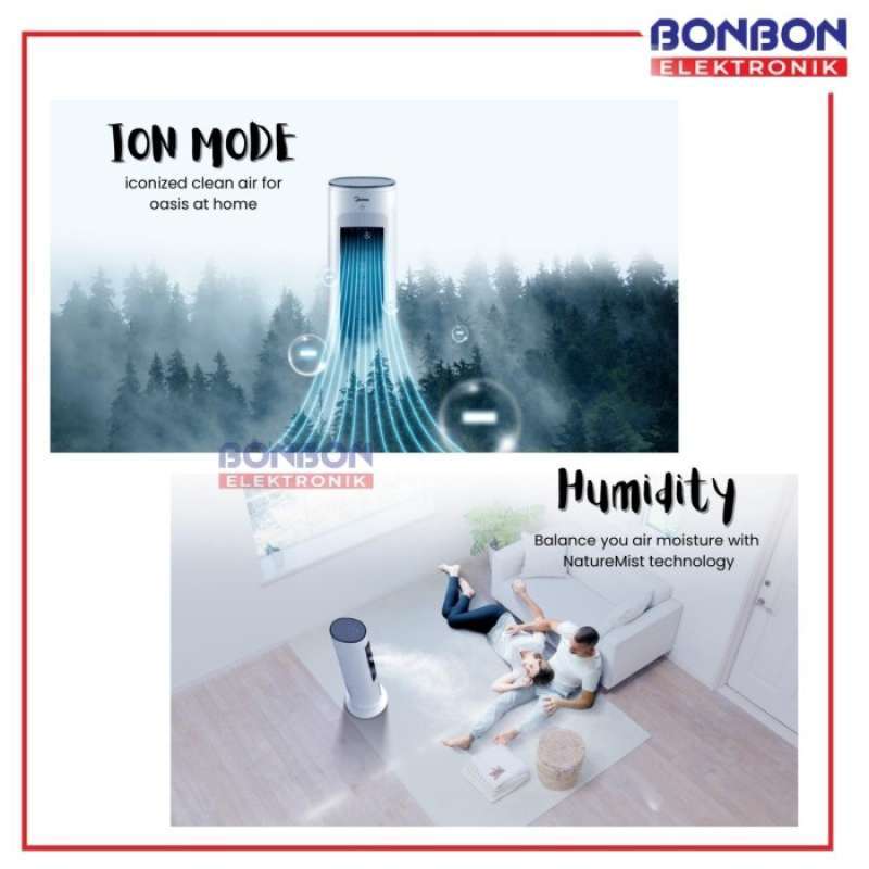 Promo Midea 3in1 Evaporative Air Cooler Mac400r0apw /mac-400r0apw ...