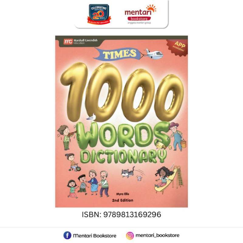 Promo Marshall Cavendish Times 1000 Words Dictionary | Buku Kamus ...