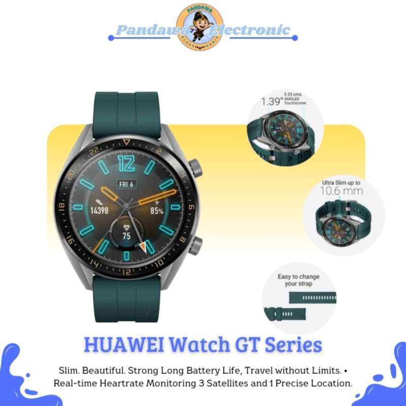 Promo Huawei Watch Gt Active Mm Mm Smart Watch Amoled With Sensors Diskon Di Seller