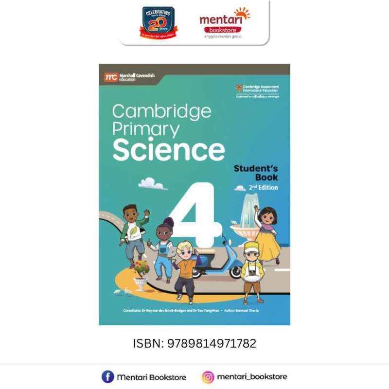 Jual Marshall Cavendish Cambridge Primary Science Textbook (2nd Ed) - Student Book 3 Di Seller ...
