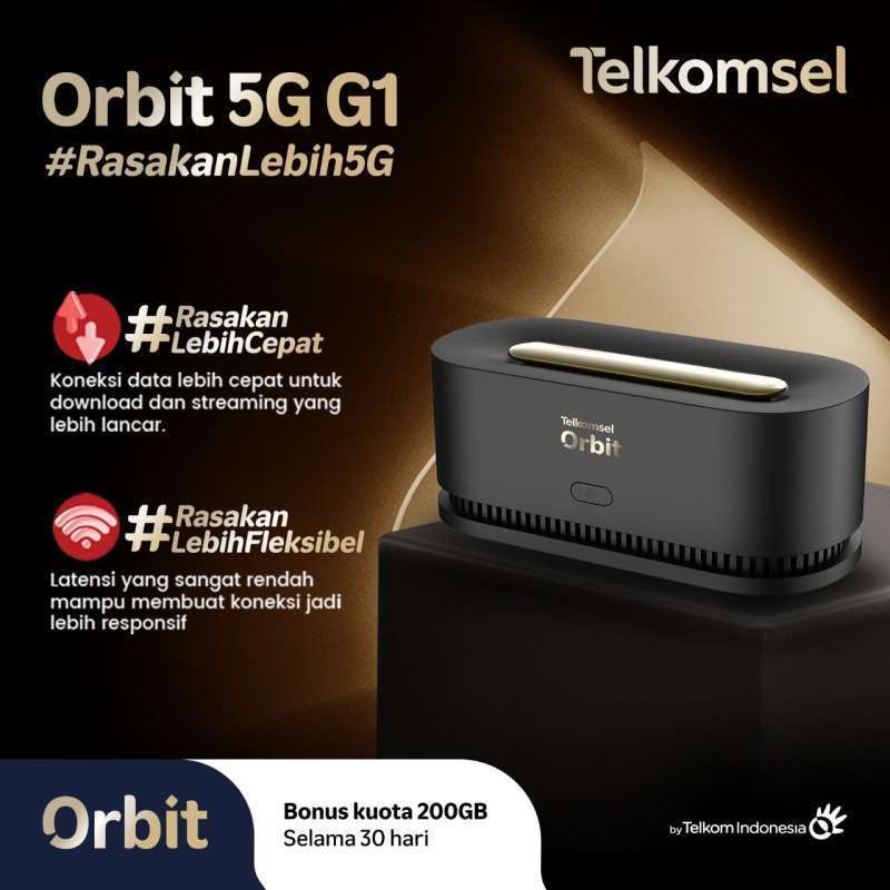 Promo Telkomsel Orbit 5g G1 Modem Wifi High Speed Diskon 13% Di Seller ...