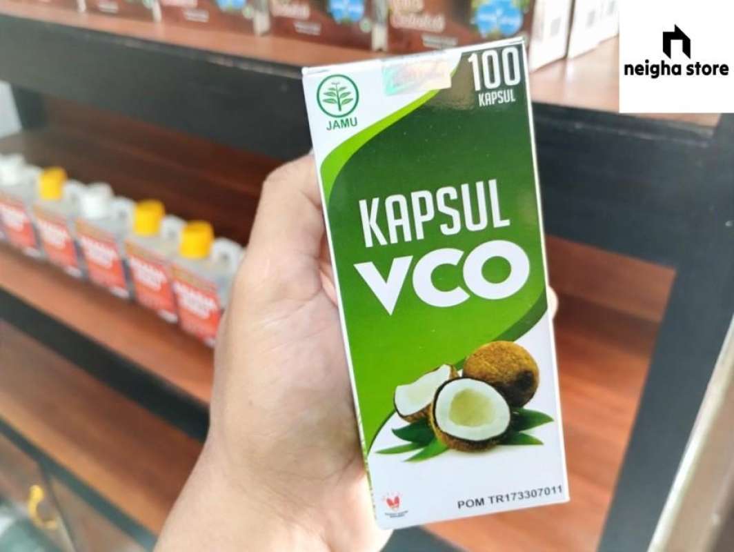Jual Vco Virgin Coconut Oil 100 Kapsul Al Afiat Minyak Kelapa Original Bpom Di Seller Neigha ...