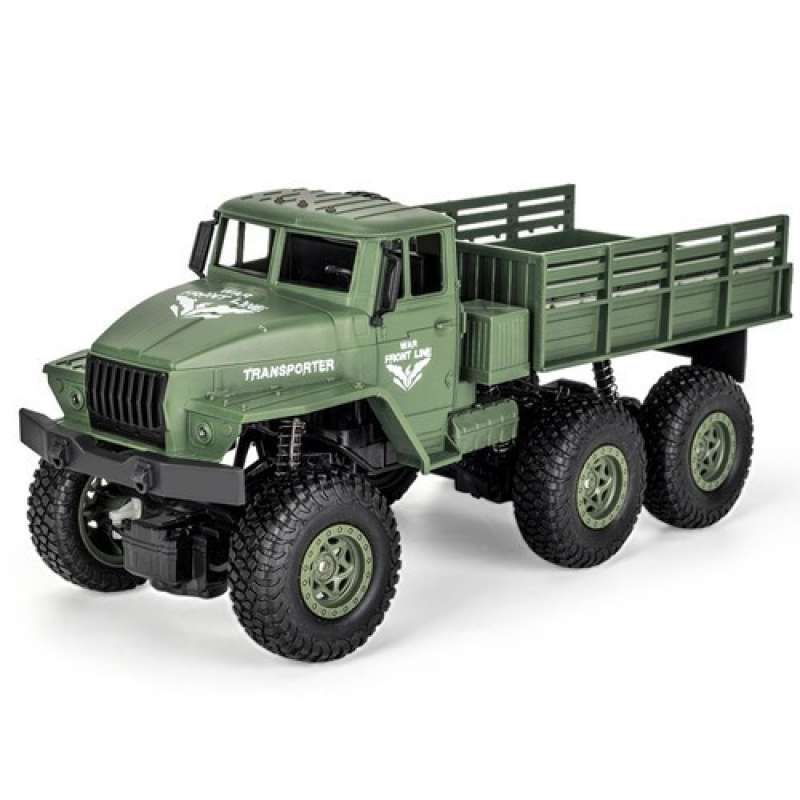 Promo Jjrc Q-68 Q68 4wd 1/18 Rc Military Truck Rock Crawler Off Road ...