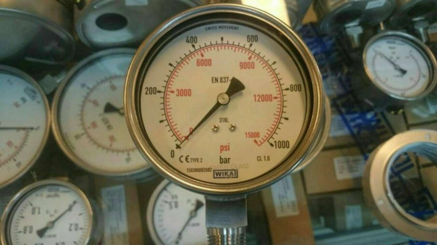 Promo Pressure Gauge / Manometer Wika Diskon 23% Di Seller Bakalagi ...