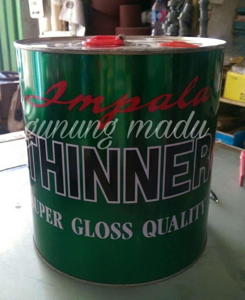 Promo Thinner Impala 5 Liter Galon / Pengencer Cat Diskon 23% Di Seller ...