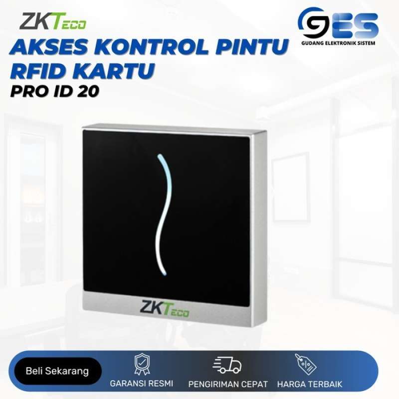 Promo Mesin Akses Kontrol Zkteco Proid 20 Reader Kartu Rfid Bergaransi Resmi Sale Diskon 20% Di ...