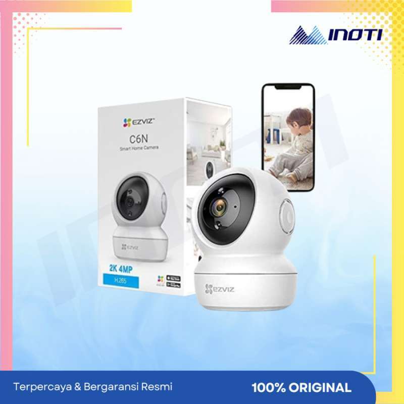Jual Cctv C6n Ezviz Smart Wifi Pan Tilt Camera 4mp Di Seller Inoti ...