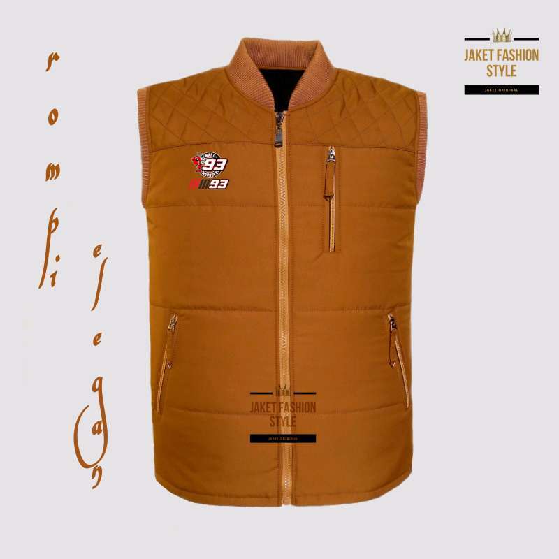 Jual Jaket Rompi Motor Marq Marquez Tebal Pelindung Dada Simpel Elegan ...