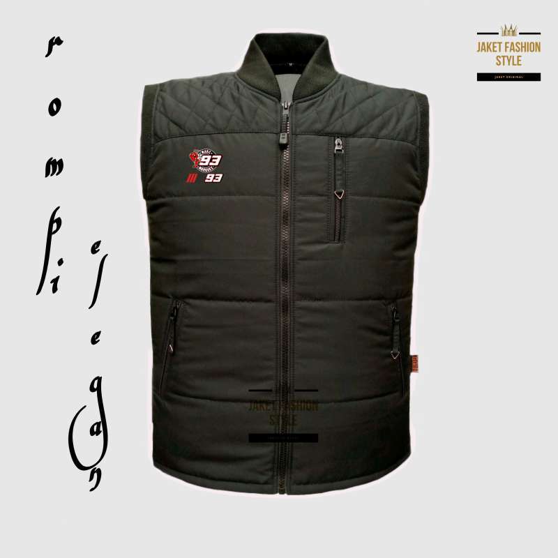Jual Jaket Rompi Motor Marq Marquez Tebal Pelindung Dada Simpel Elegan ...