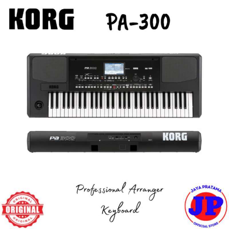 Promo Korg Pa300 Pa-300 61-key Keyboard Arranger Original Diskon 33% Di ...