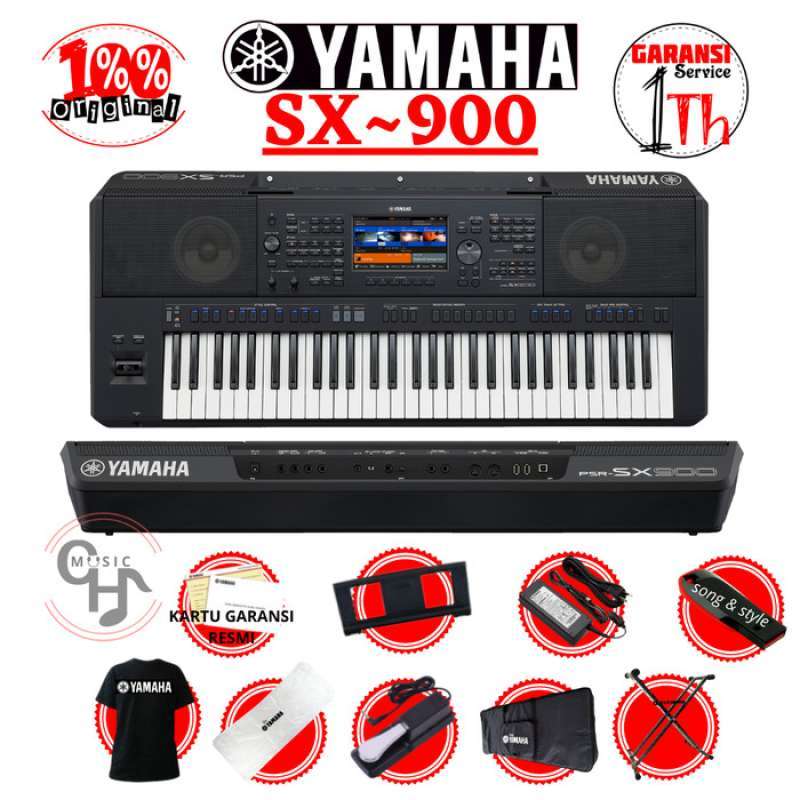 Promo Yamaha Psr Sx900 / Sx-900 / Psr Sx 900 Keyboard Paket Diskon 33% ...