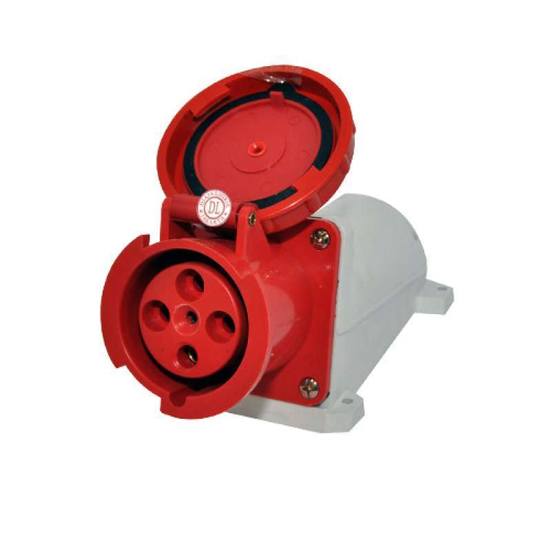 Promo Industrial Surface Socket Tab Cee 134 Stop Kontak 4 Lubang 63 ...