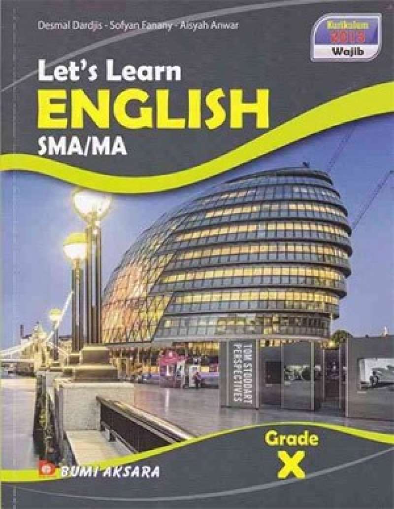 Promo Buku Let's Learn English Sma/ma Kelas X Kurikulum 2013 Wajib/bw Diskon 23% Di Seller ...