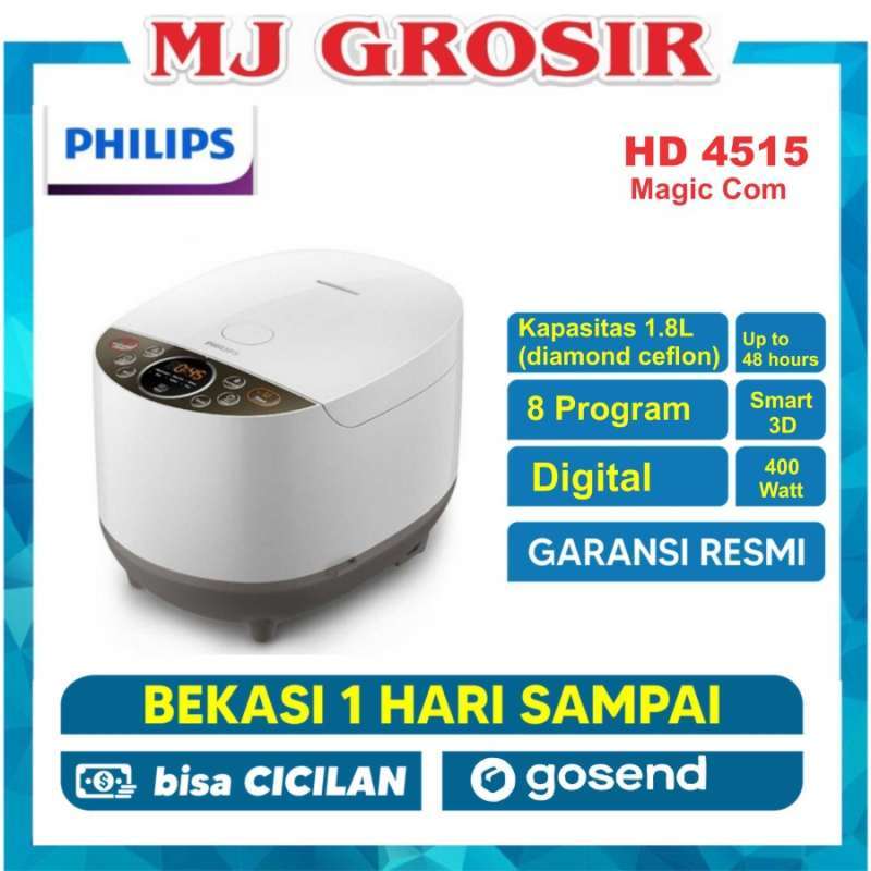 Jual Magic Com Philips 1 Liter Original Murah - Harga Diskon April 2024 ...