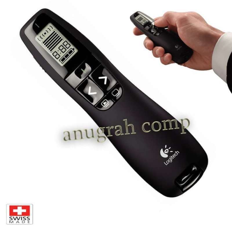 Promo Logitech R800 Professional Presenter Brilliant Green Laser Pointer Ori Diskon 33% Di ...