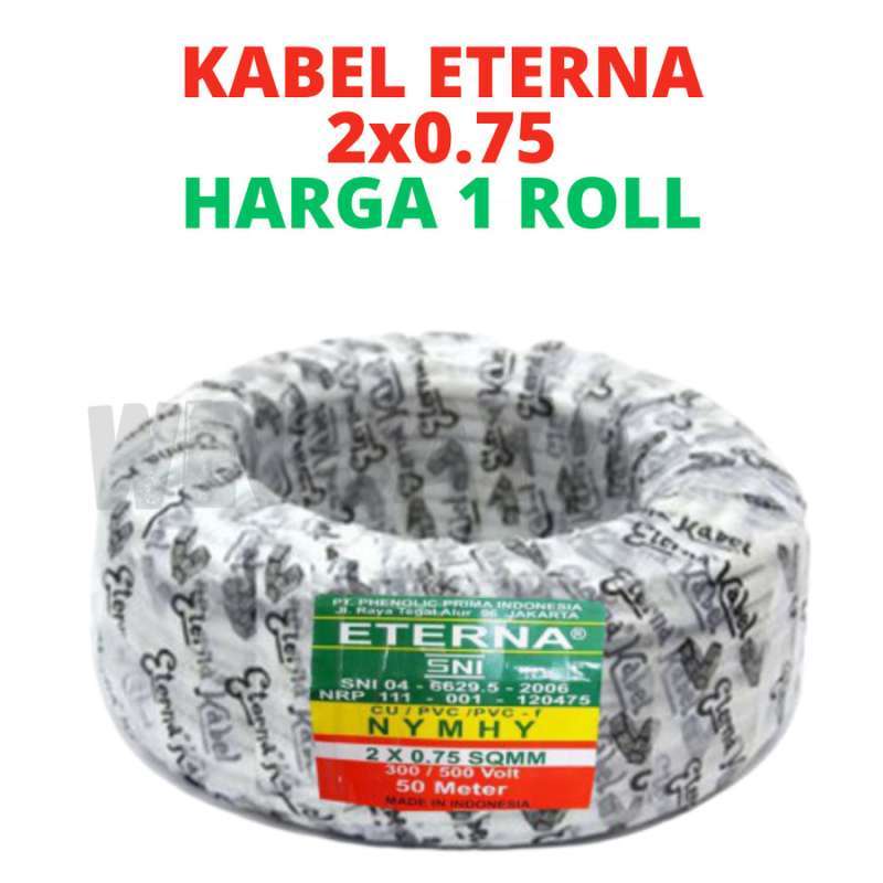 Jual Kabel Listrik Eterna 1 Roll Original Murah - Harga Diskon Juni 2024 | Blibli.com