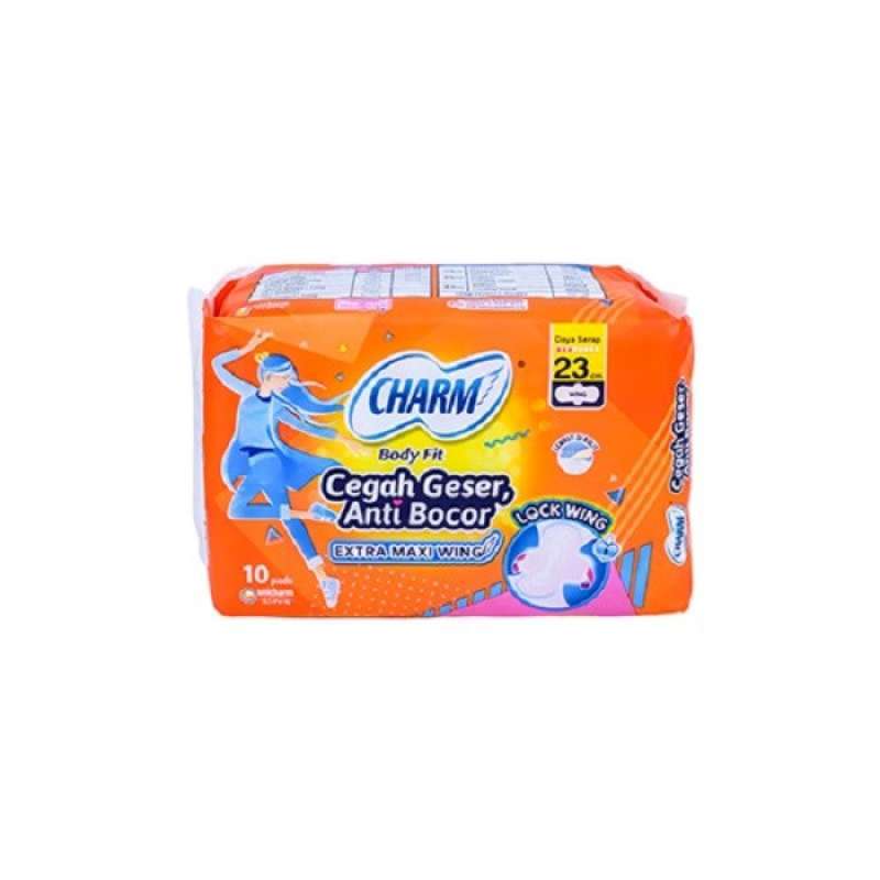 Jual Charm Body Fit Extra Maxi Wing 10 Pcs Di Seller Hypermart East ...